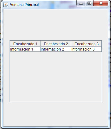 Tablas en tu proyecto Java con JTable - Catedral Ingenieria